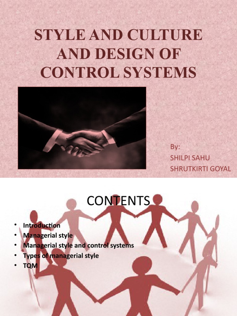 Style and Culture and Design of Control Systems | PDF | Communication ...