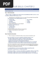 Skills Audit Template for Self-Assessment | PDF