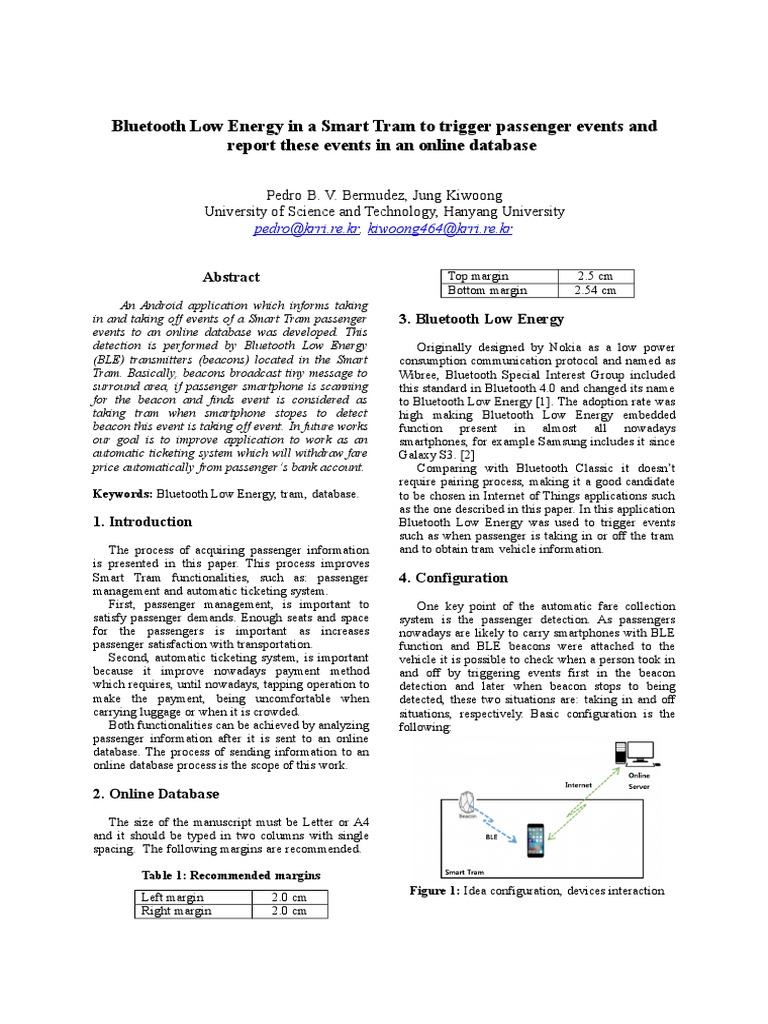 ICCE-Asia 2018 Template | PDF | Bluetooth | Telecommunications
