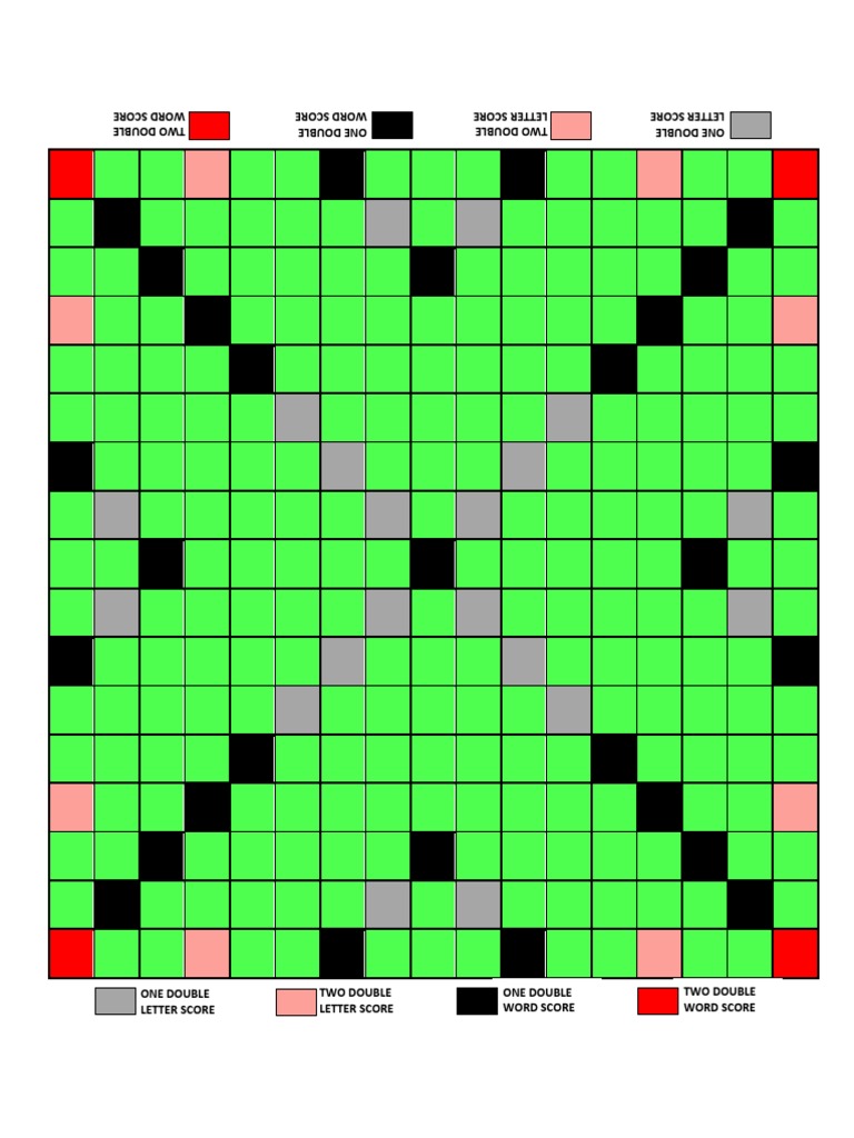 One Double Letter Score Two Double Letter Score One Double Word Score ...