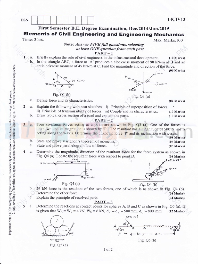 Eceem D14 PDF | Download Free PDF | Force | Dynamics (Mechanics)