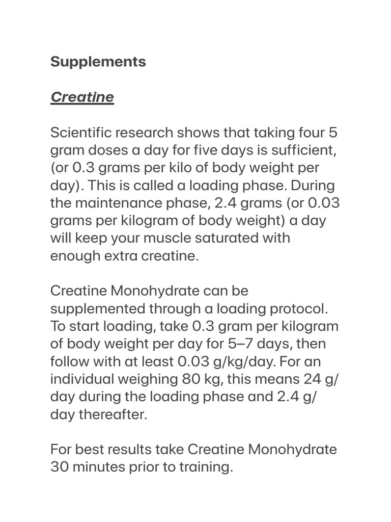 Supplements | PDF | Dietary Supplements | Nutrition