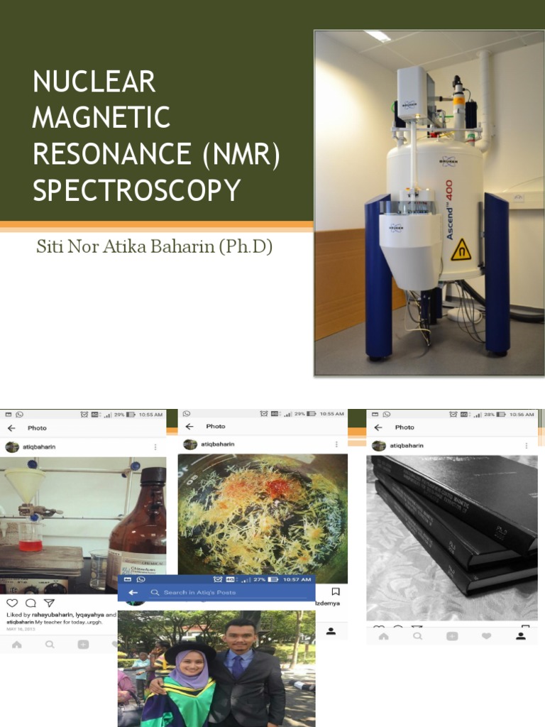 Nuclear Magnetic Resonance (NMR) Spectros | PDF | Nuclear Magnetic Resonance Spectroscopy ...