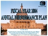 Annual Performance Plan | PDF | Internal Revenue Service | Tax Return ...