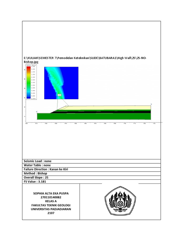 Simulasi Lereng Tambang | PDF | Geotechnical Engineering | Solid Mechanics