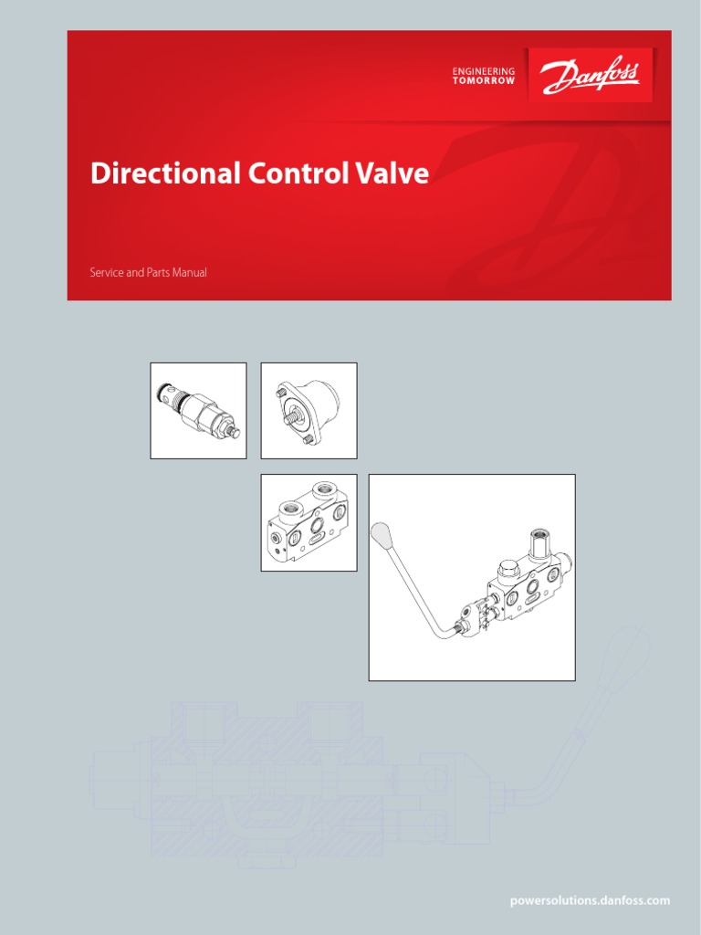 Directional Control Valve: Service and Parts Manual | PDF | Valve | Nut ...