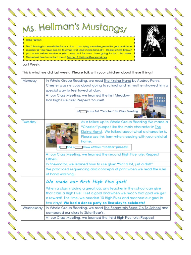 We Made Our First High Five Goal! | PDF