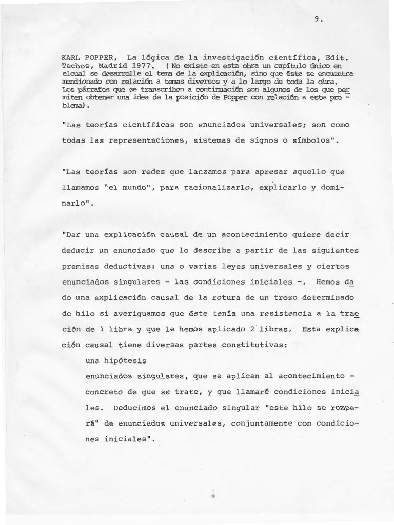 Karl Popper | PDF | Science | Verdad