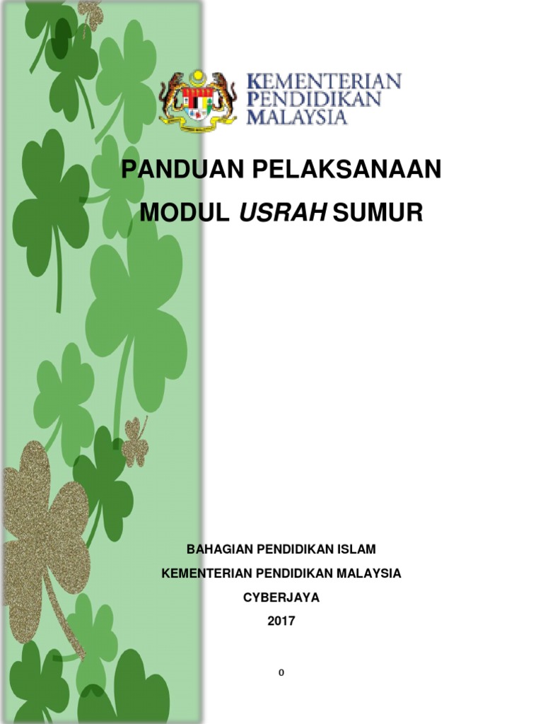 Panduan Pelaksanaan Modul Usrah SUMUR | PDF