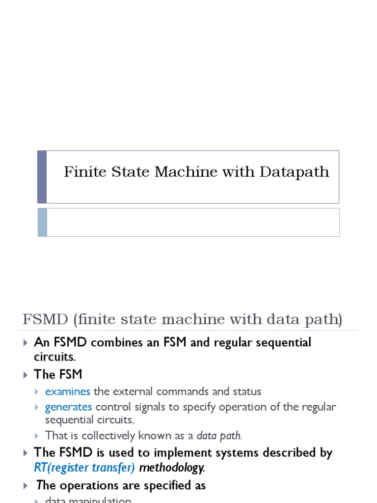 FSMD Press | Download Free PDF | Electronic Circuits | Input/Output