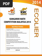 Math Kangaroo Practice Problems (Grades 1-8) | PDF | Geometry ...