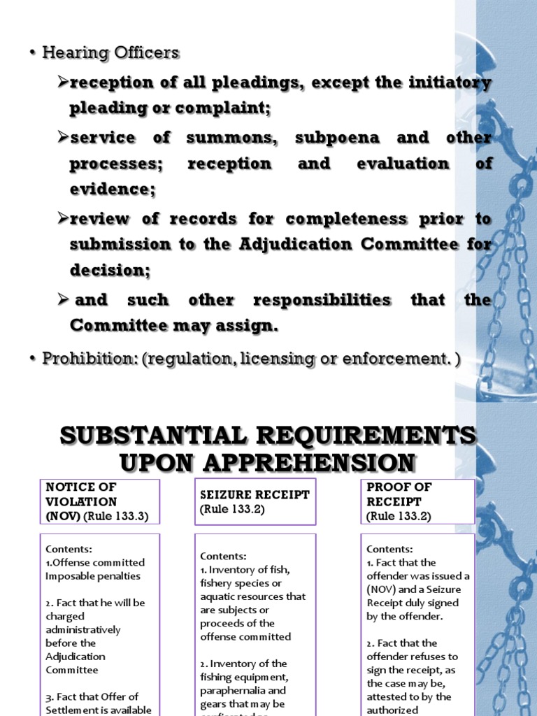 ADJUDICATION Presentation | PDF | Complaint | Summons