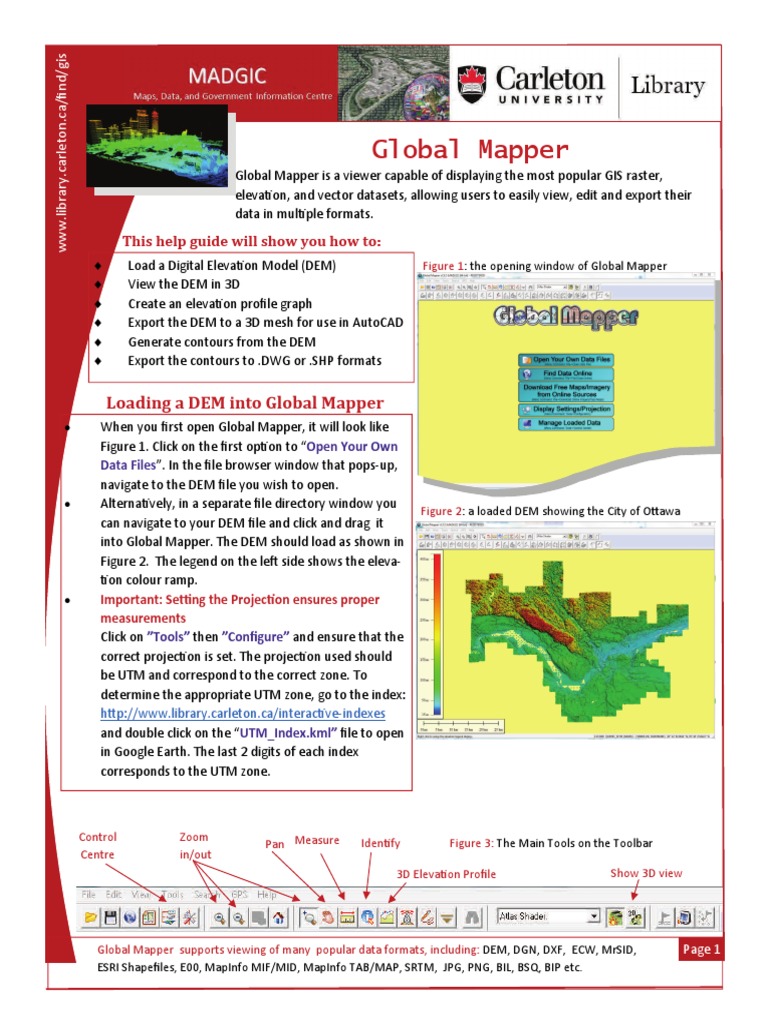 Global Mapper: This Help Guide Will Show You How To | Download Free PDF ...