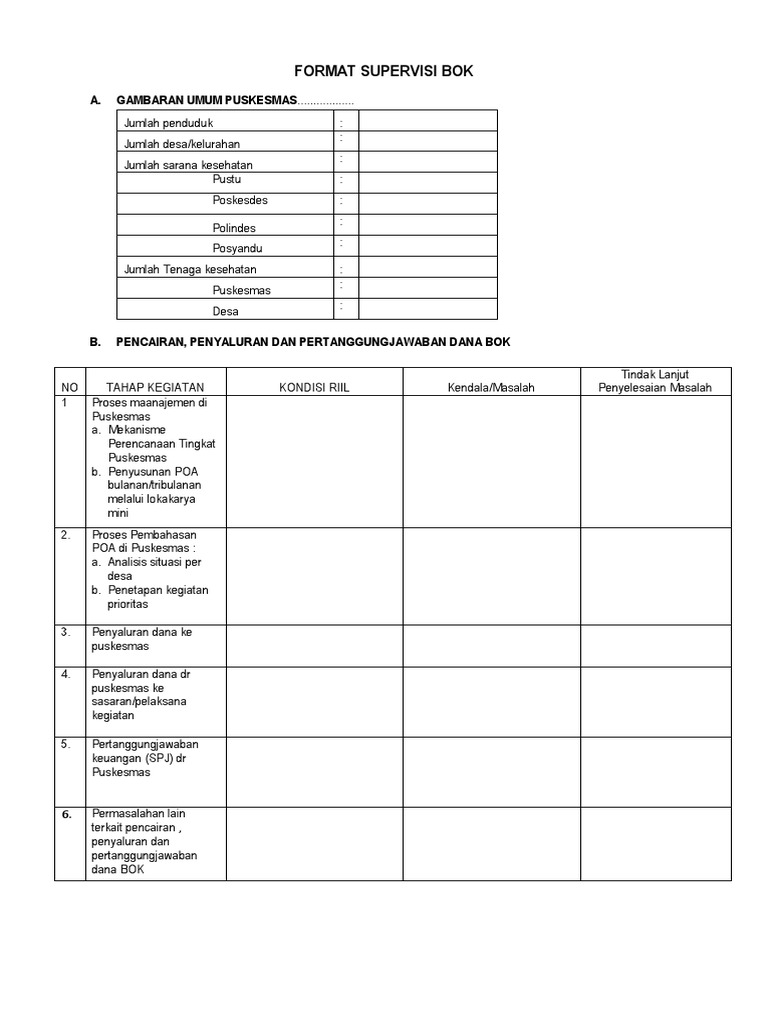 Format Monitoring Bok | PDF