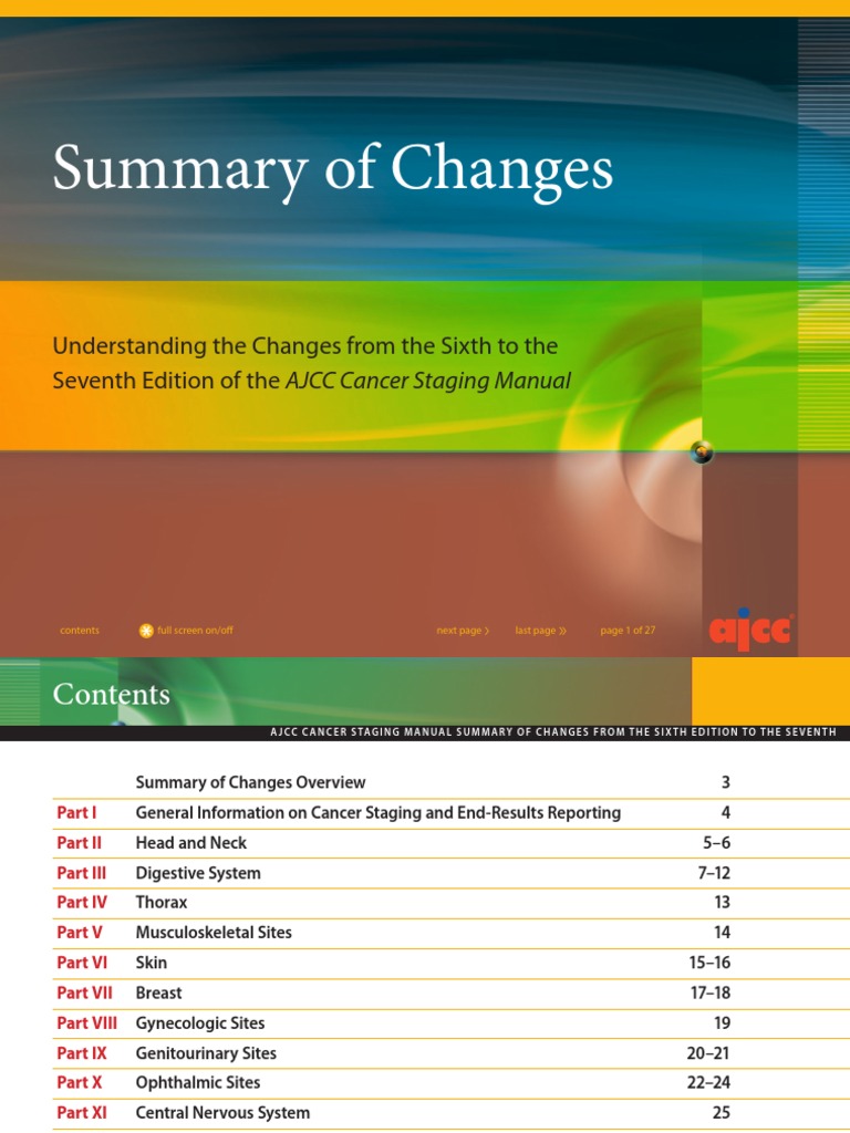 Ajcc 7 TH | PDF