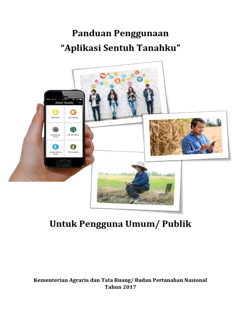 Panduan Penggunaan Aplikasi Sentuh Tanahku (Umum) | PDF