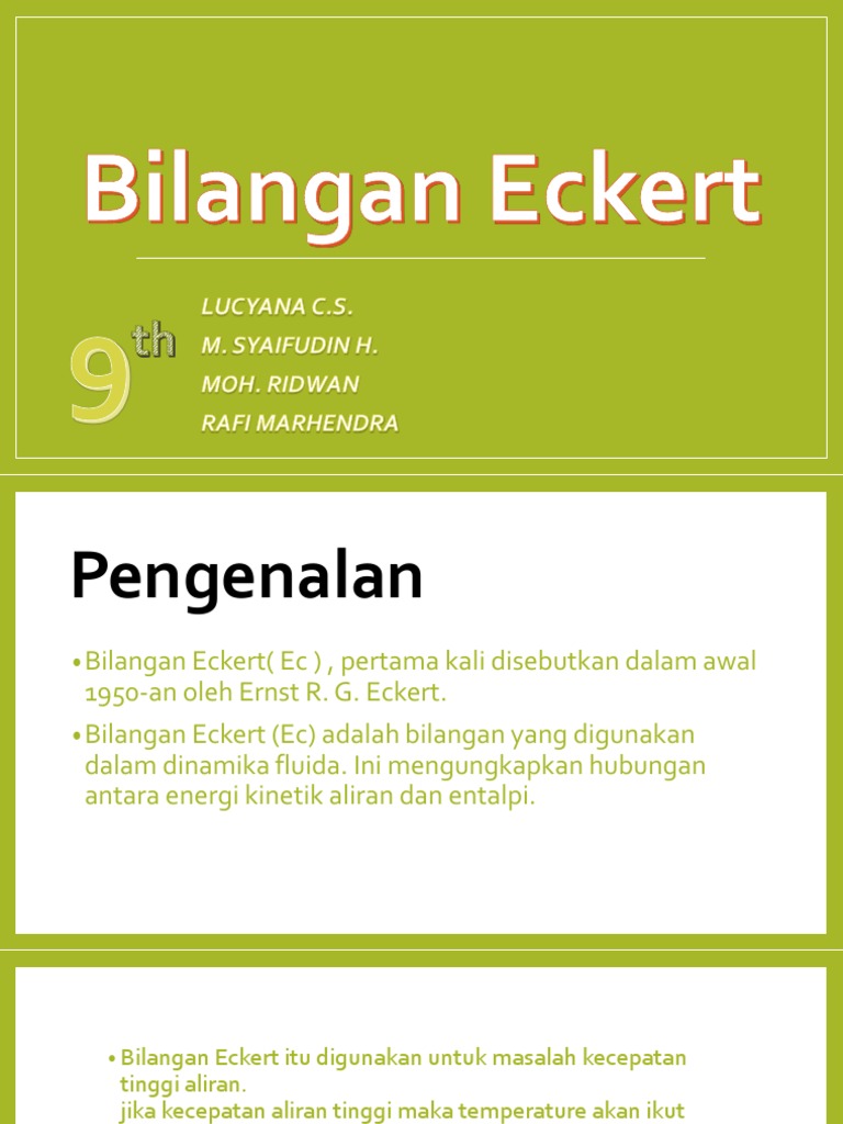 Bilangan Eckert | PDF | Sains & Matematika