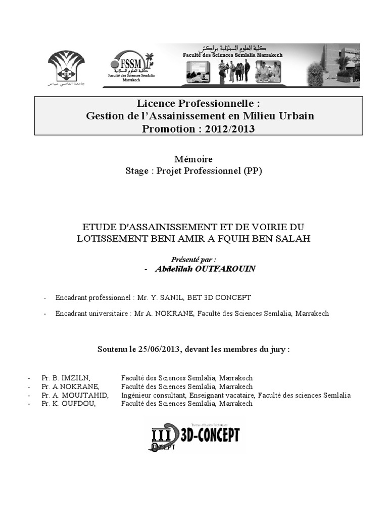 VRD Pfe Assainissement PDF | PDF | Sciences et mathématiques