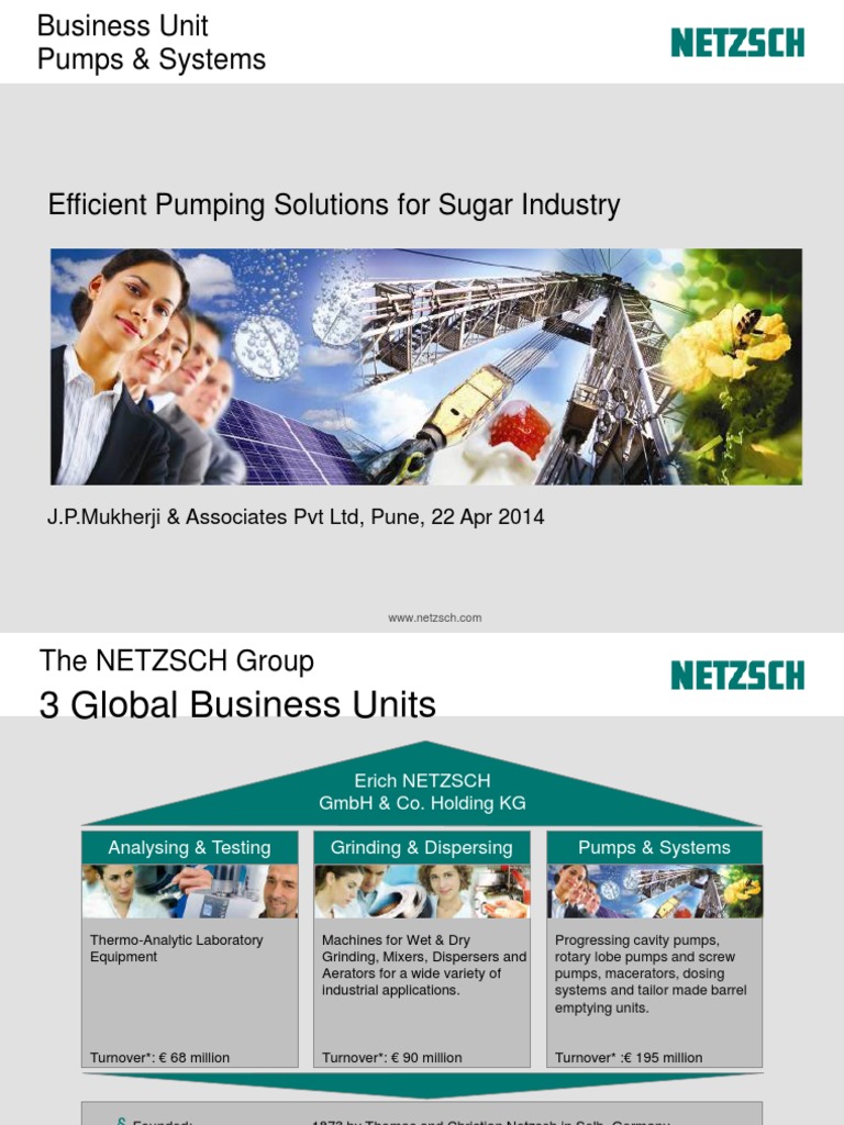 Netzsch Magma & Massacuite Pumps | PDF | Pump | Propeller