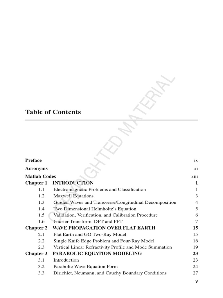 Parabolic Wave Equation Modeling | PDF | Waveguide | Waves