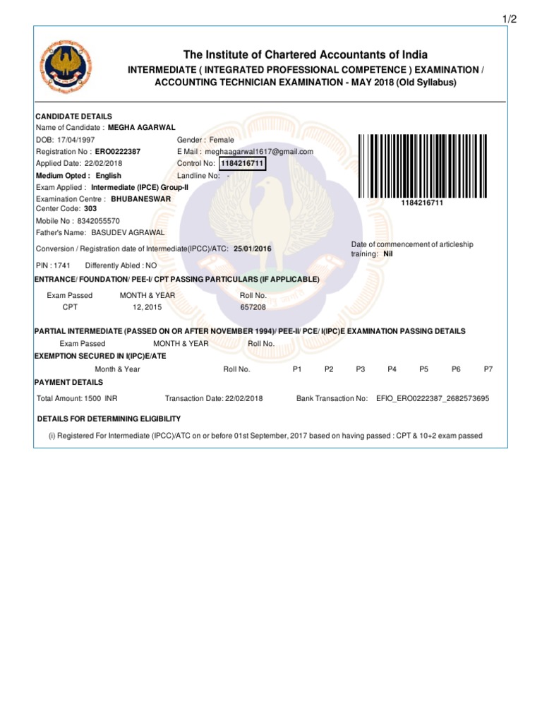 Registration Form ERO0222387-IPC | PDF | Business | Government