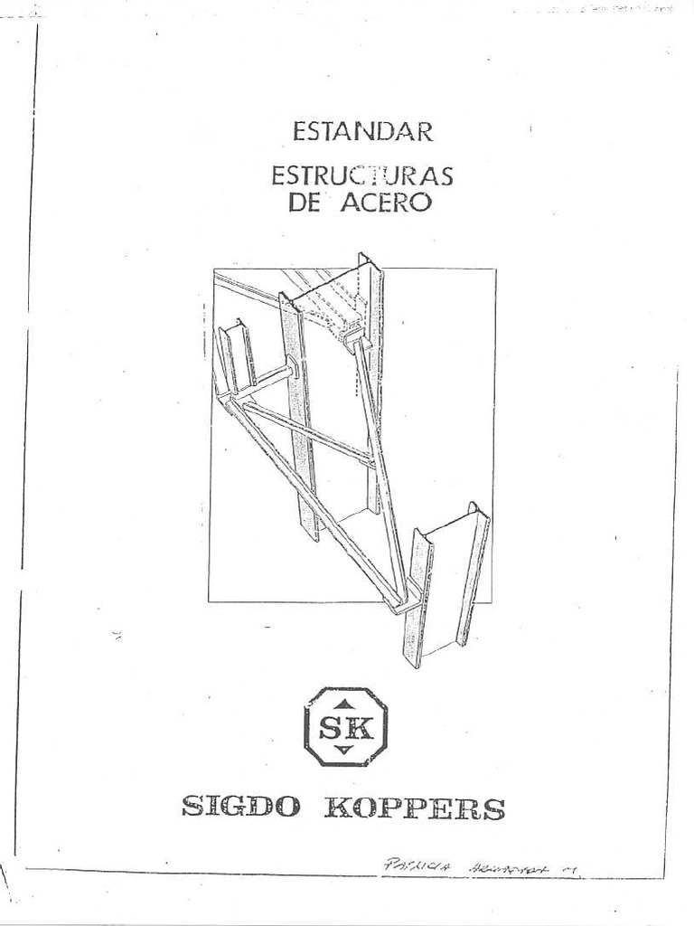 Estandar Estructura de Acero SIGDO KOPPERS | PDF