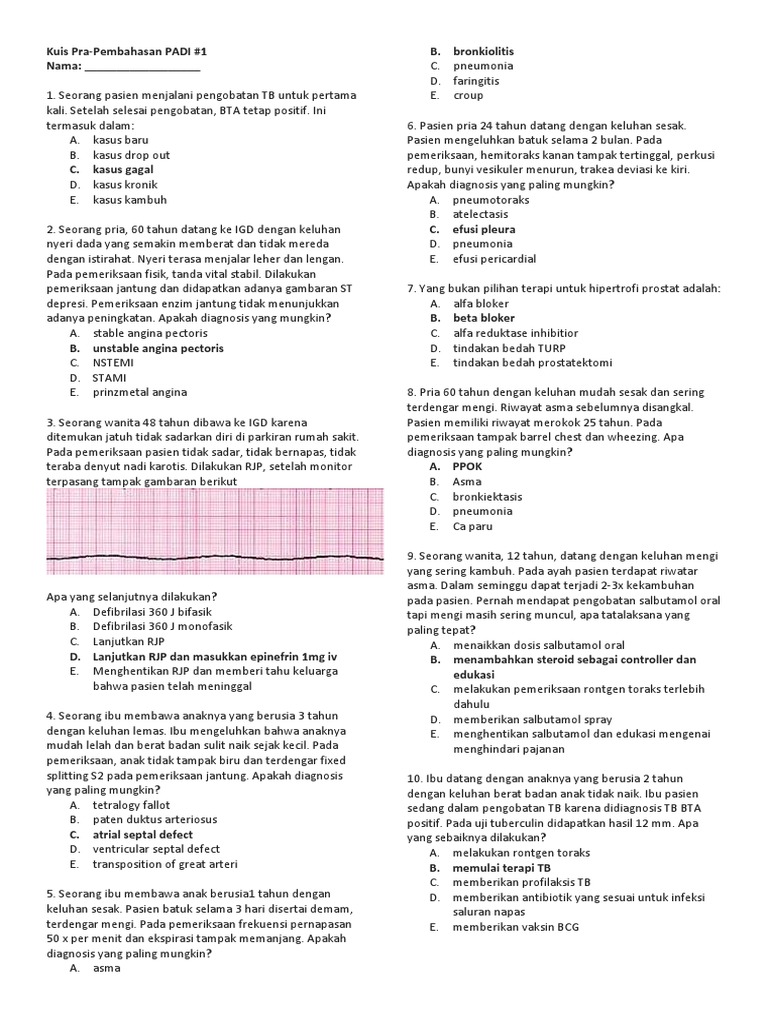 Quiz Padi Jawaban | PDF
