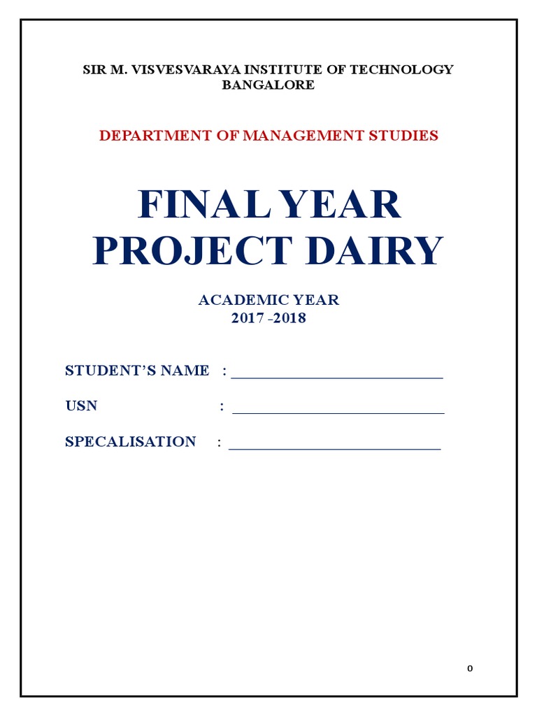 Project Diary For Mba-1 | PDF | Literature Review | Statistics