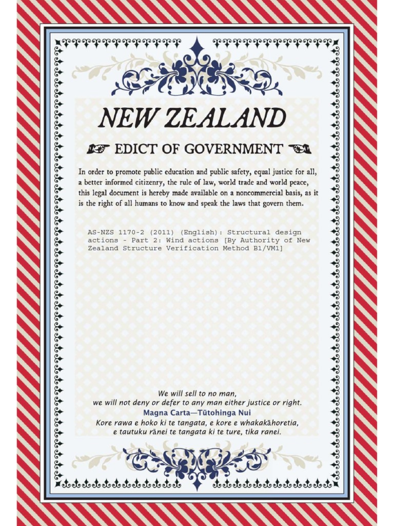 AS-NZS 1170-2 (2011) Wind Actions Standard | PDF