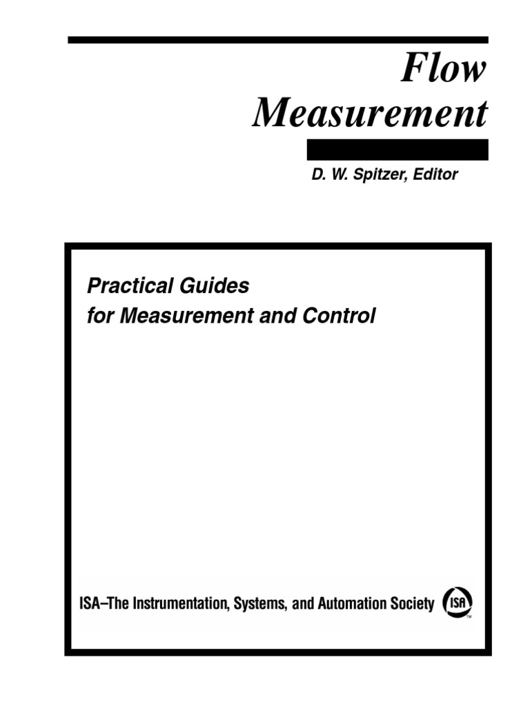 Flow Measurement, Second Edition - Spitzer - Preface | PDF | Control ...