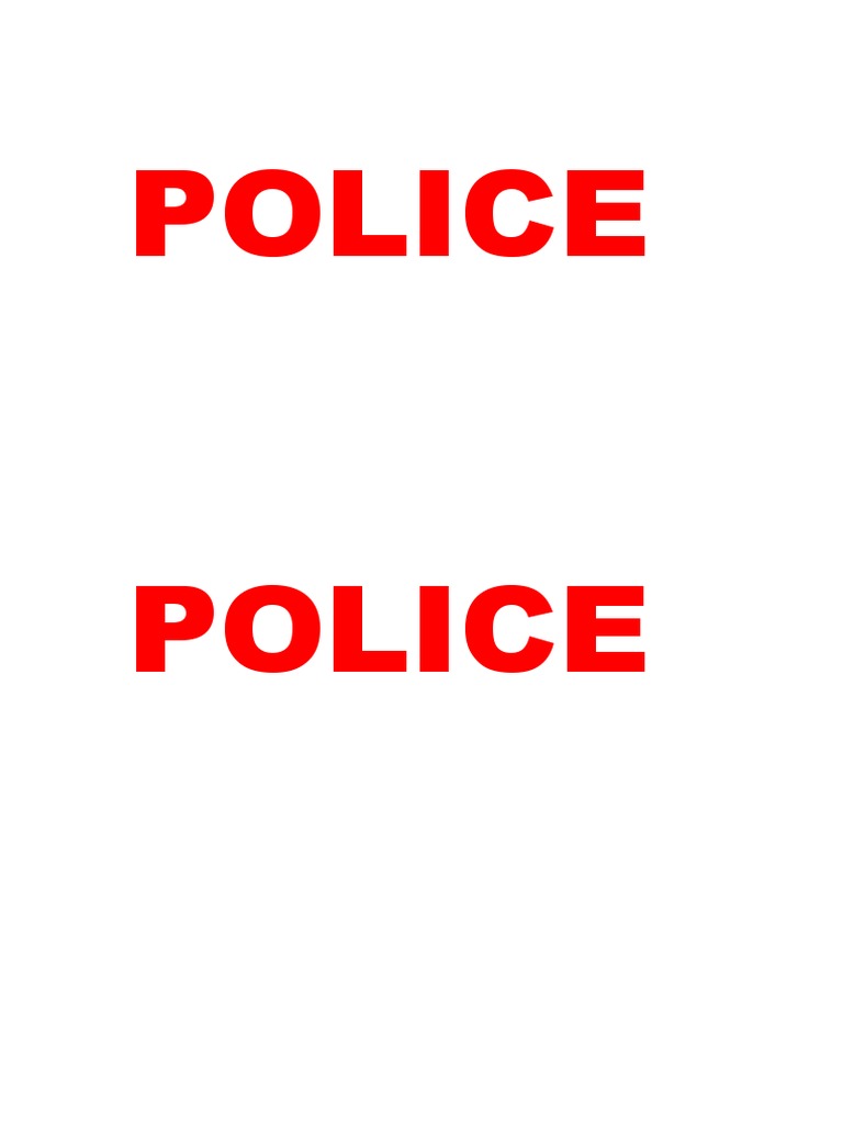 Police | PDF