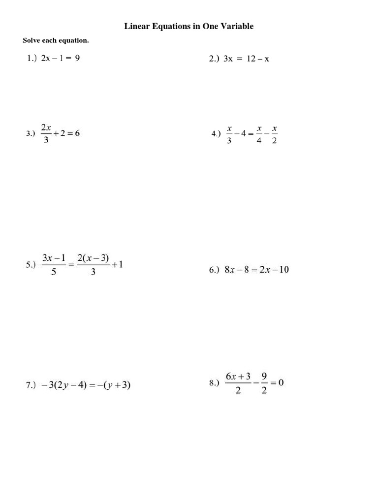 Solving Word Problems Involving Linear Equations, Geometry, and Logic ...