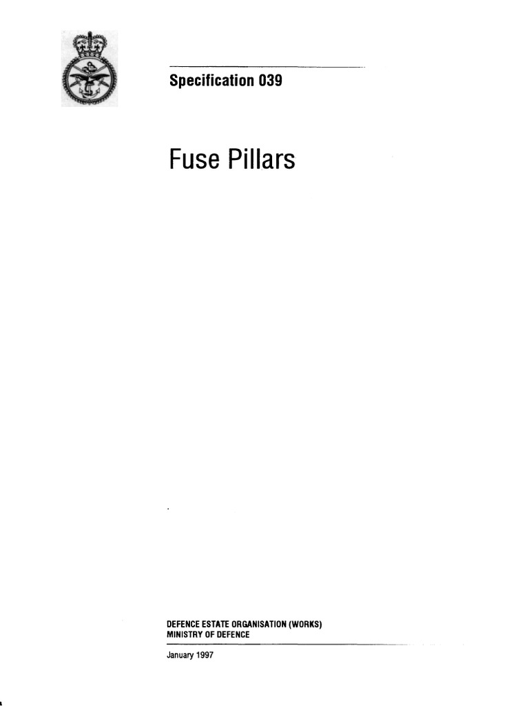 Feeder Pillar Spec | PDF | Fuse (Electrical) | Electrical Connector
