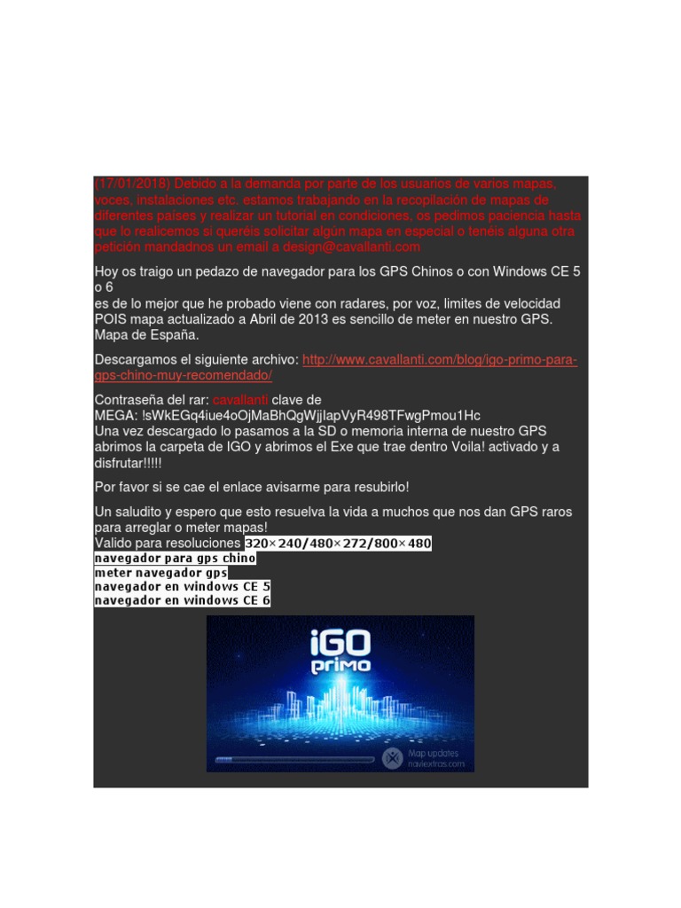 Igo 8 | PDF