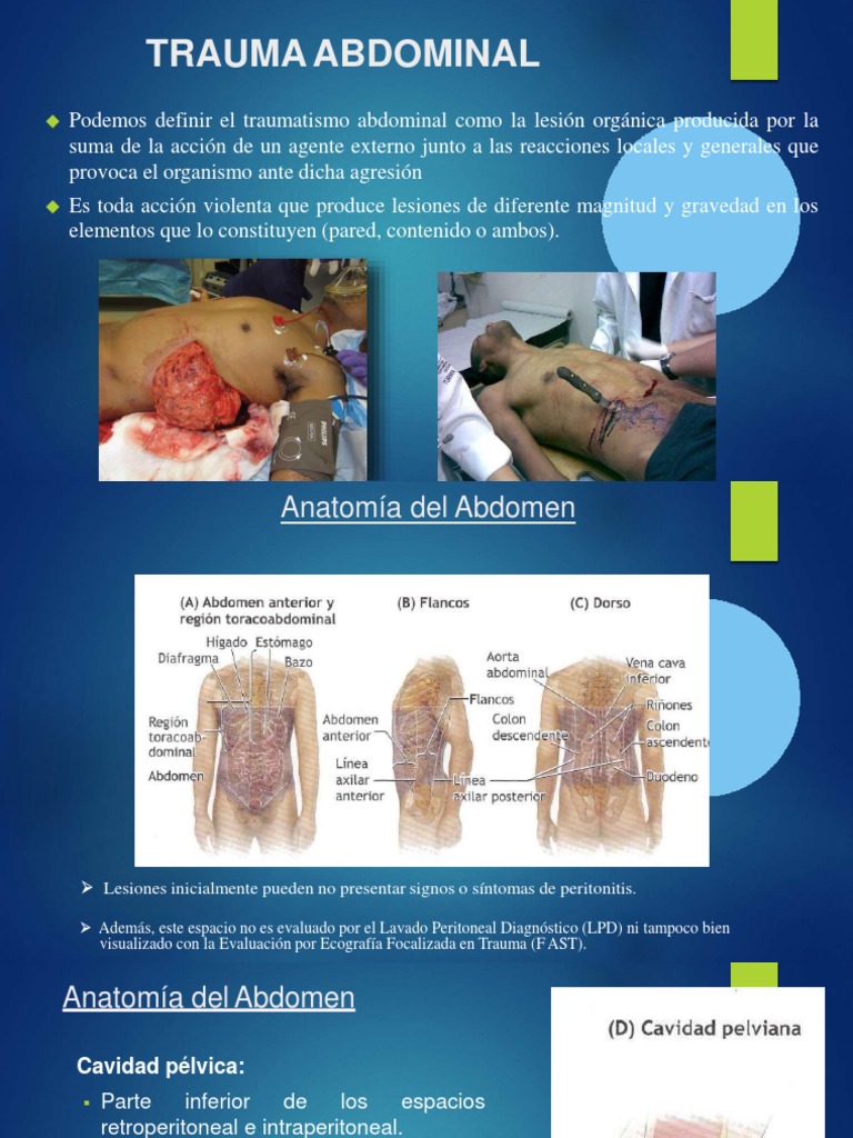 Traumaabdominal Atls 161005042319 (1) 1 | PDF | Lesión | Abdomen