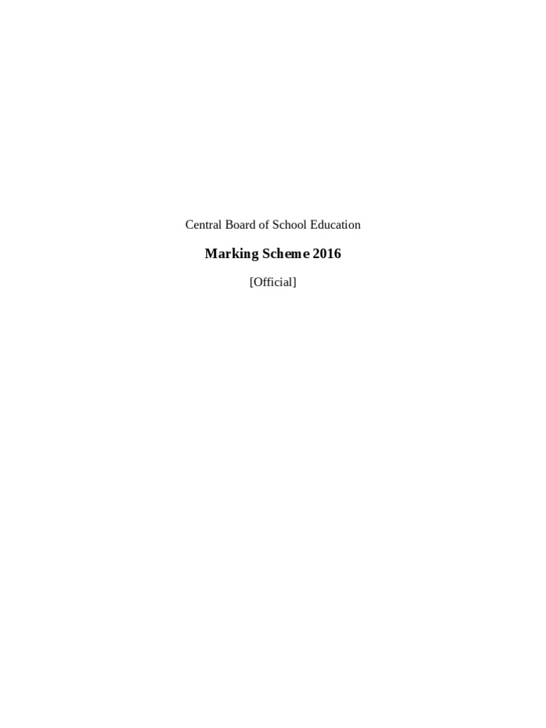 Marking Scheme Computer Science - Delhi | Download Free PDF | C (Programming Language) | Method ...