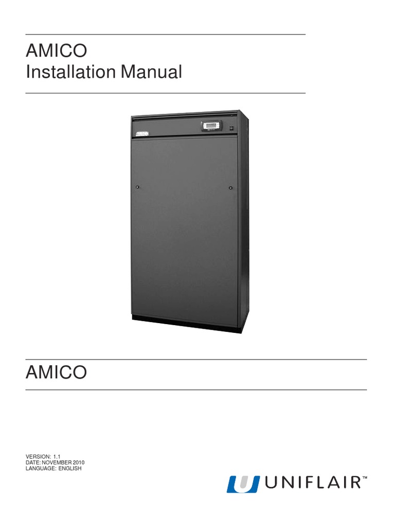 AMICO InstallationManual PDF | PDF | Air Conditioning | Heat Exchanger