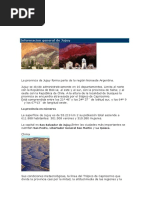 Informe Region NOA | PDF | Entorno natural | Ciencias de la Tierra