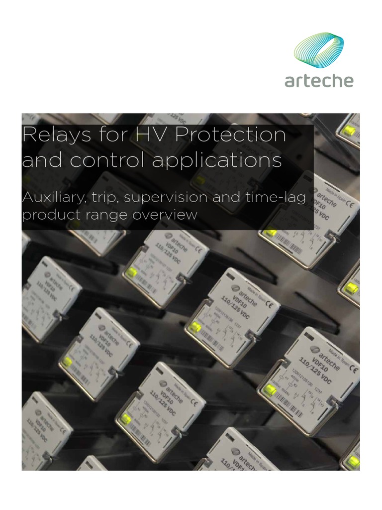 ARTECHE FY Auxiliary-Relays en | PDF | Relay | Ac Power Plugs And Sockets