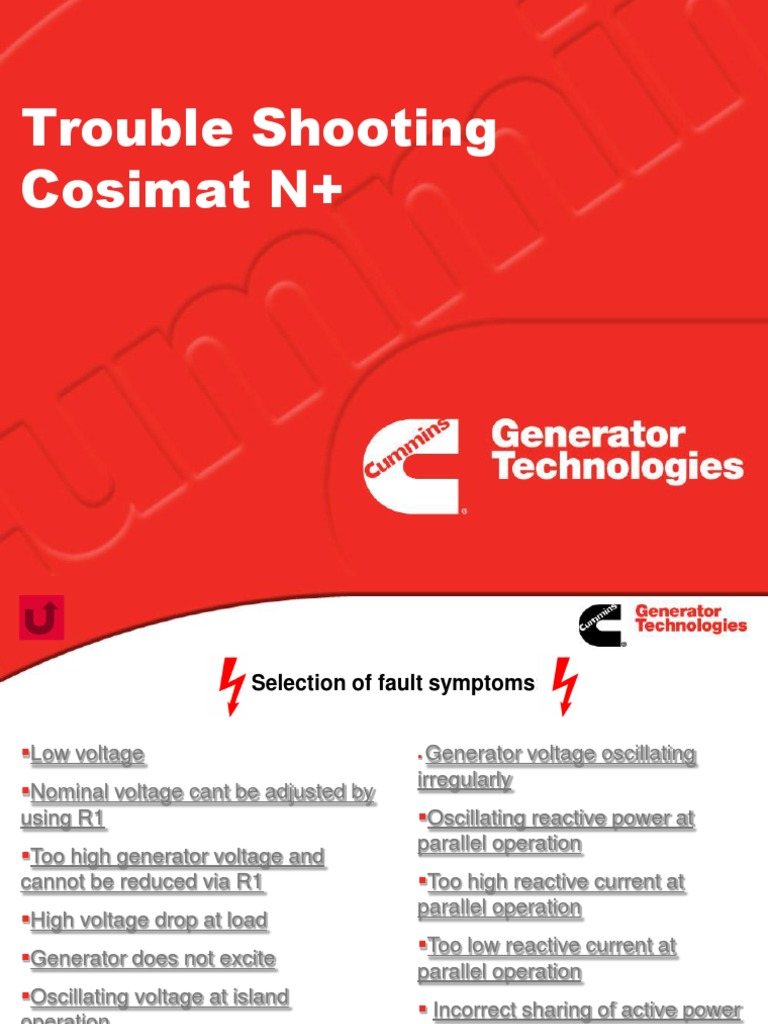 engAvK91-Troubleshooting Cosimat N+ | PDF | Rectifier | Power Engineering