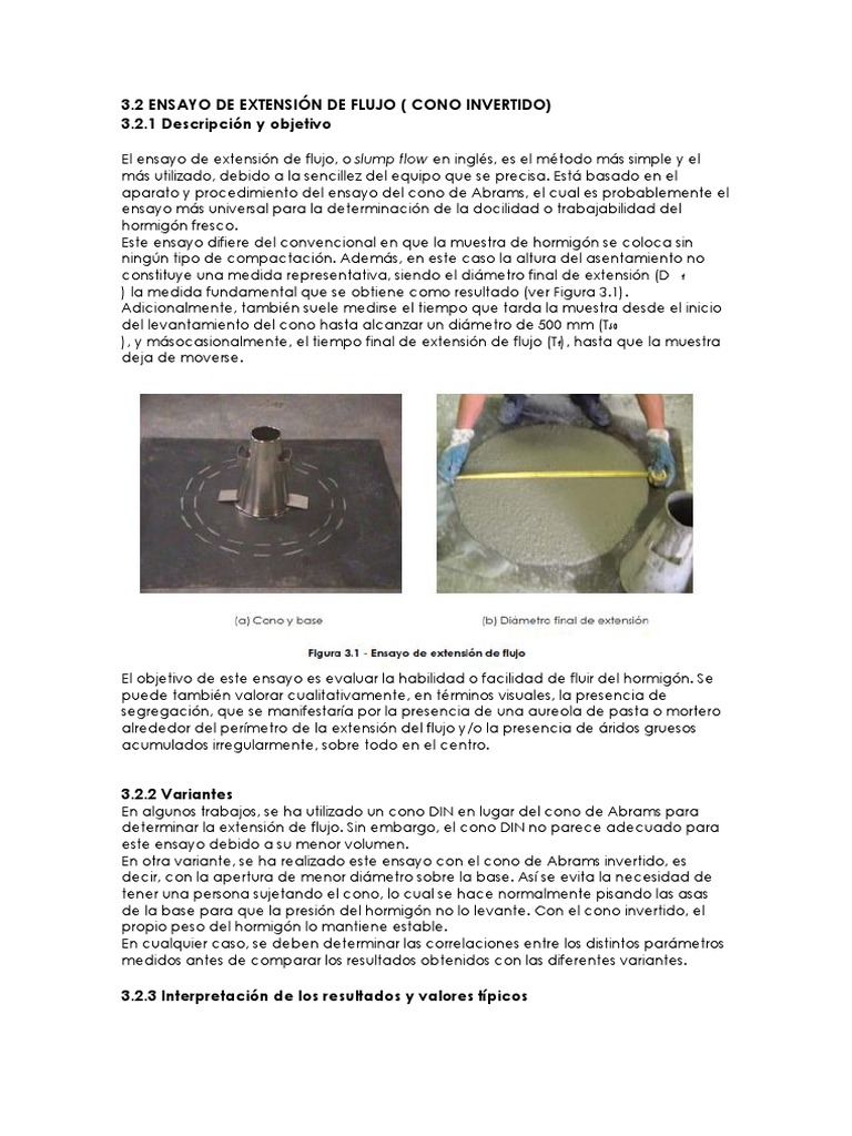 Cono Invertido | PDF | Aluminio | Viscosidad