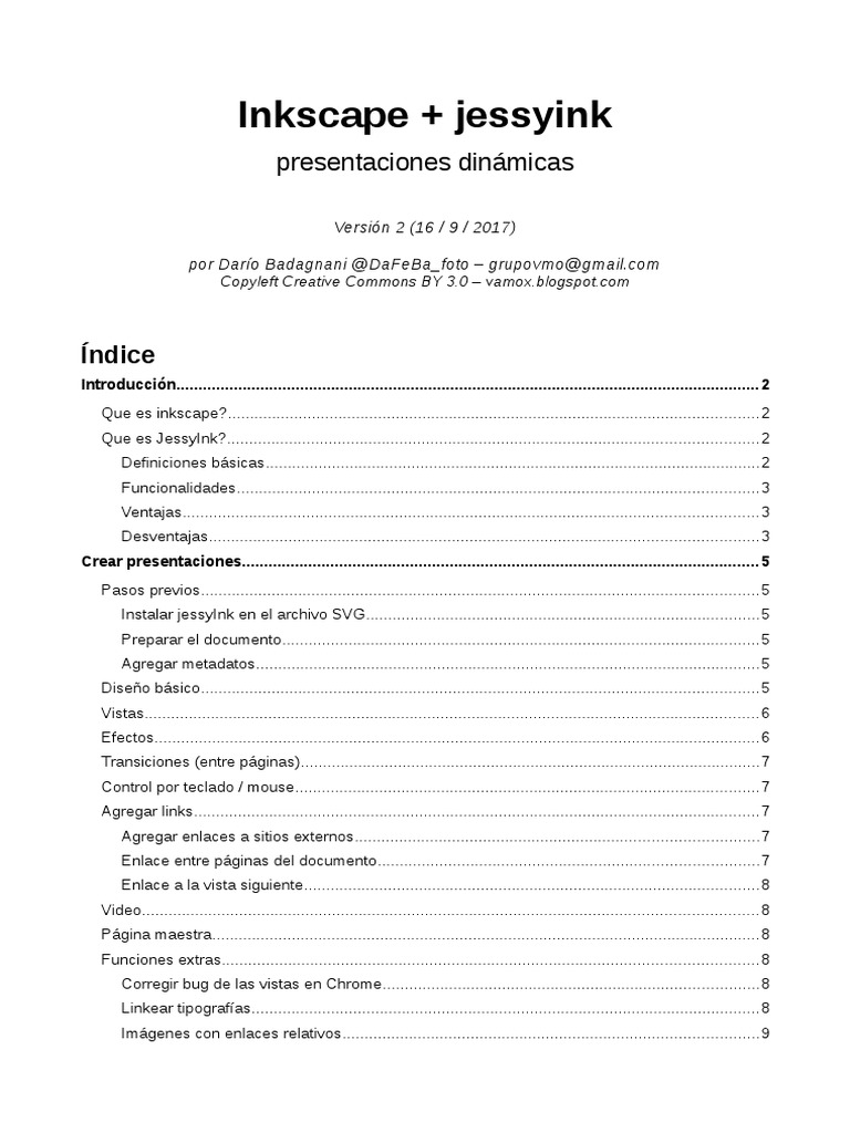 Ink-Jessy Guide Spanish PDF | PDF | Script Java | Hipervínculo