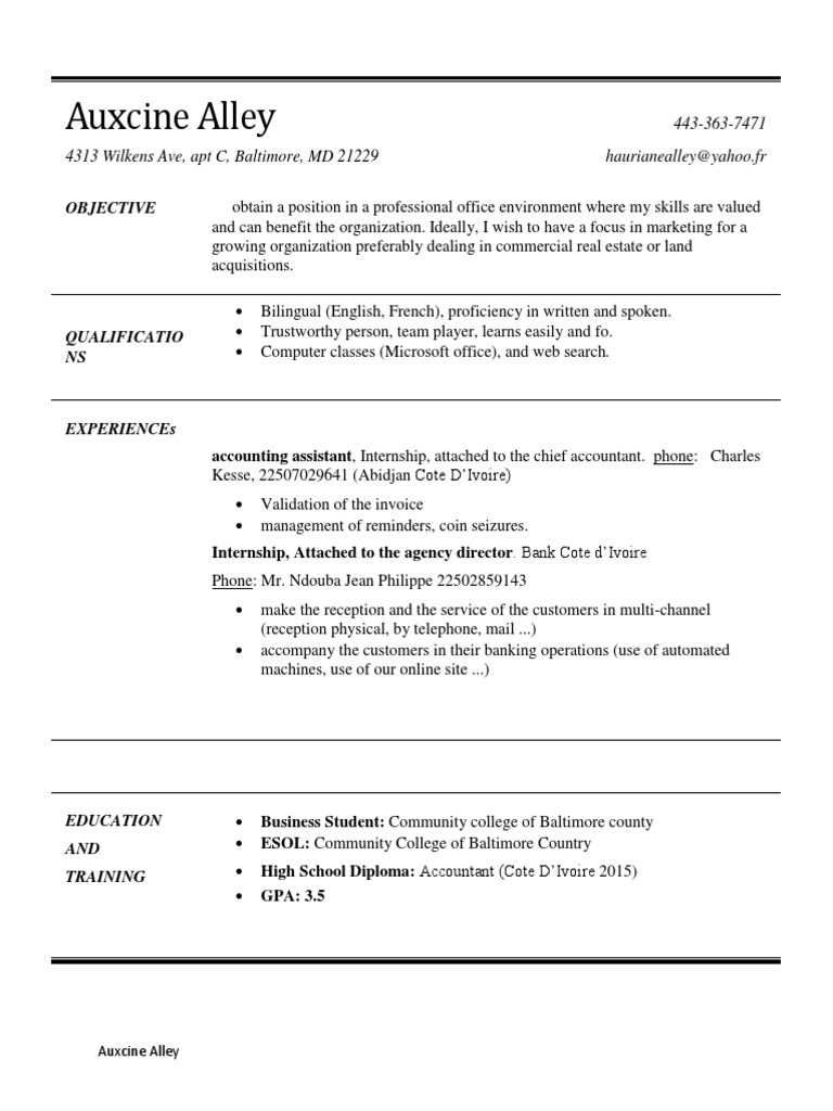 Final Resume | PDF