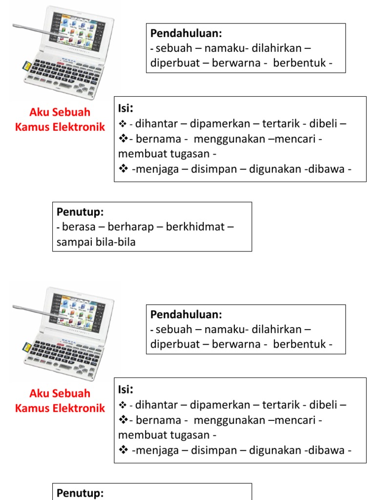 Aku Sebuah Kamus Elektronik Pdf