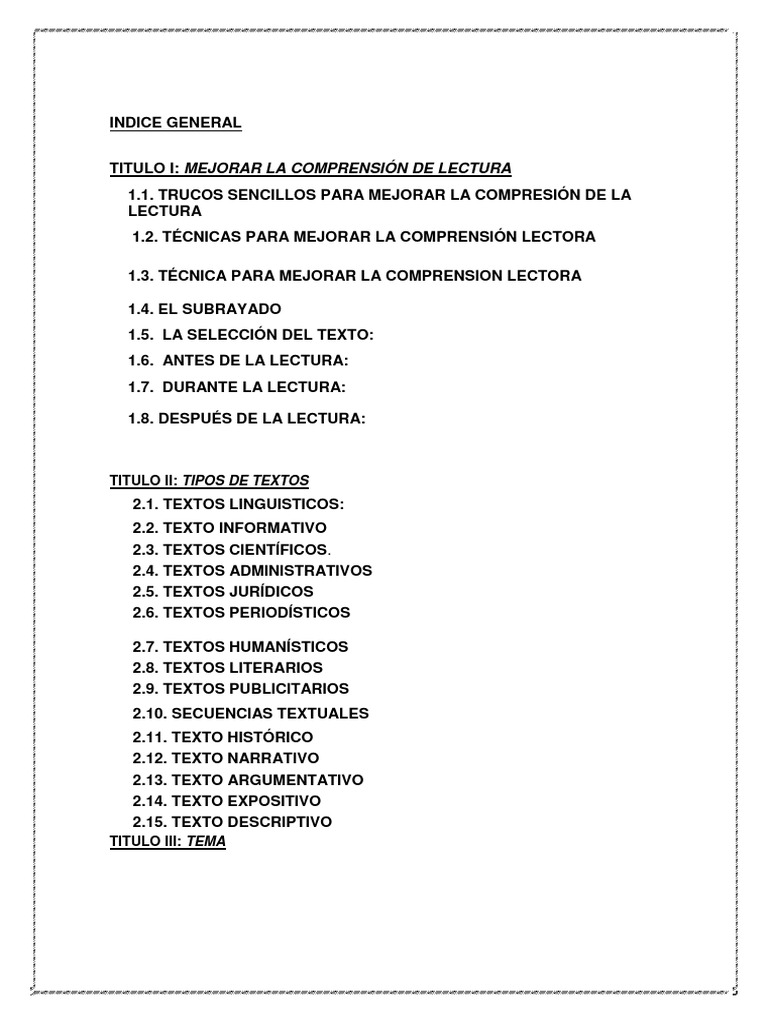 Mejora tu Comprensión Lectora Efectiva | PDF | Sílaba | Lectura (proceso)