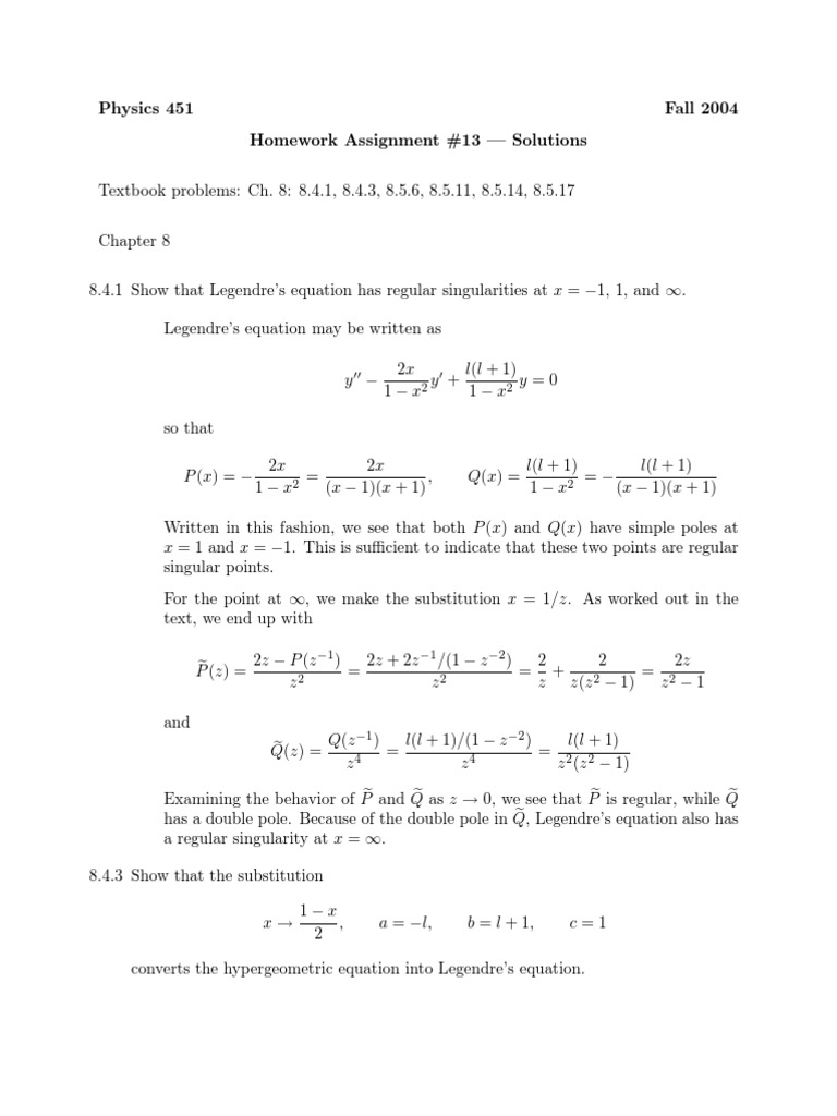 HW 13 A | PDF | Recurrence Relation | Discrete Mathematics