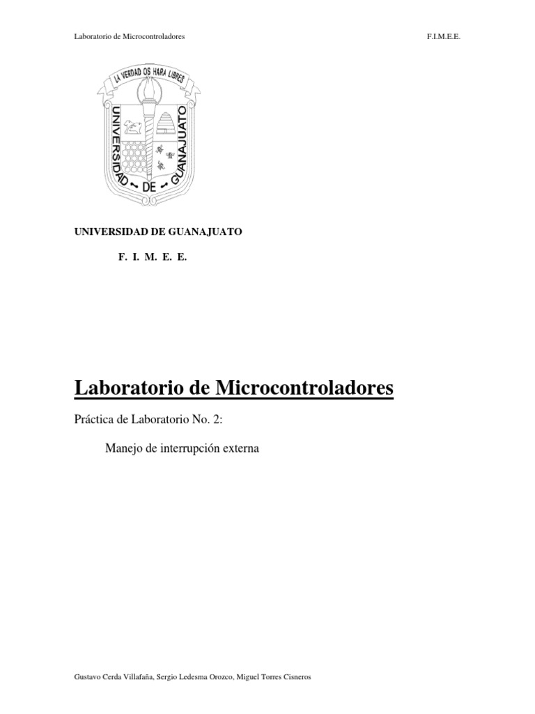 Practica 2 PDF | PDF | Microcontrolador | Programa de computadora