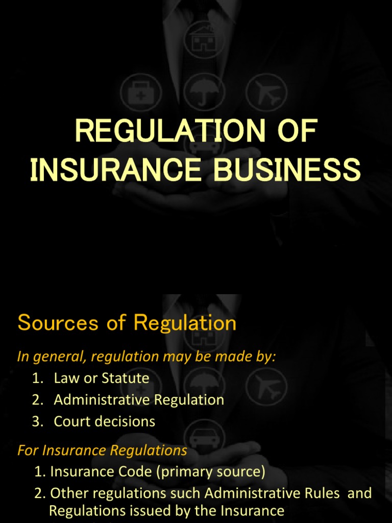 Regulation of Insurance Business | Download Free PDF | Conservatorship ...