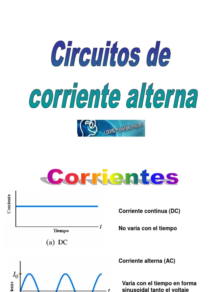 Corriente Alterna. AC | PDF | Inductor | Energia electrica