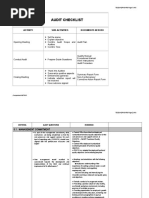 MRM - Management Review Sample | PDF | Internal Audit | Audit